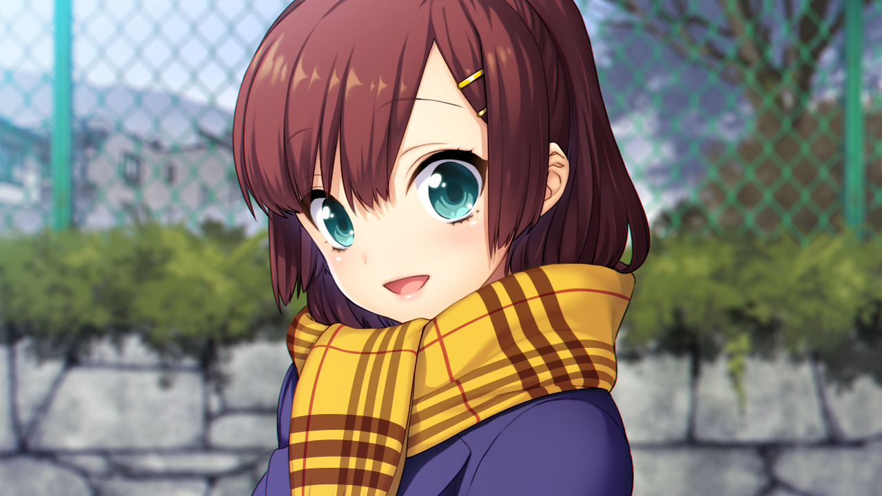 The Big Imageboard Tbib 1girl Akeiro Kaikitan Blush Brown Hair