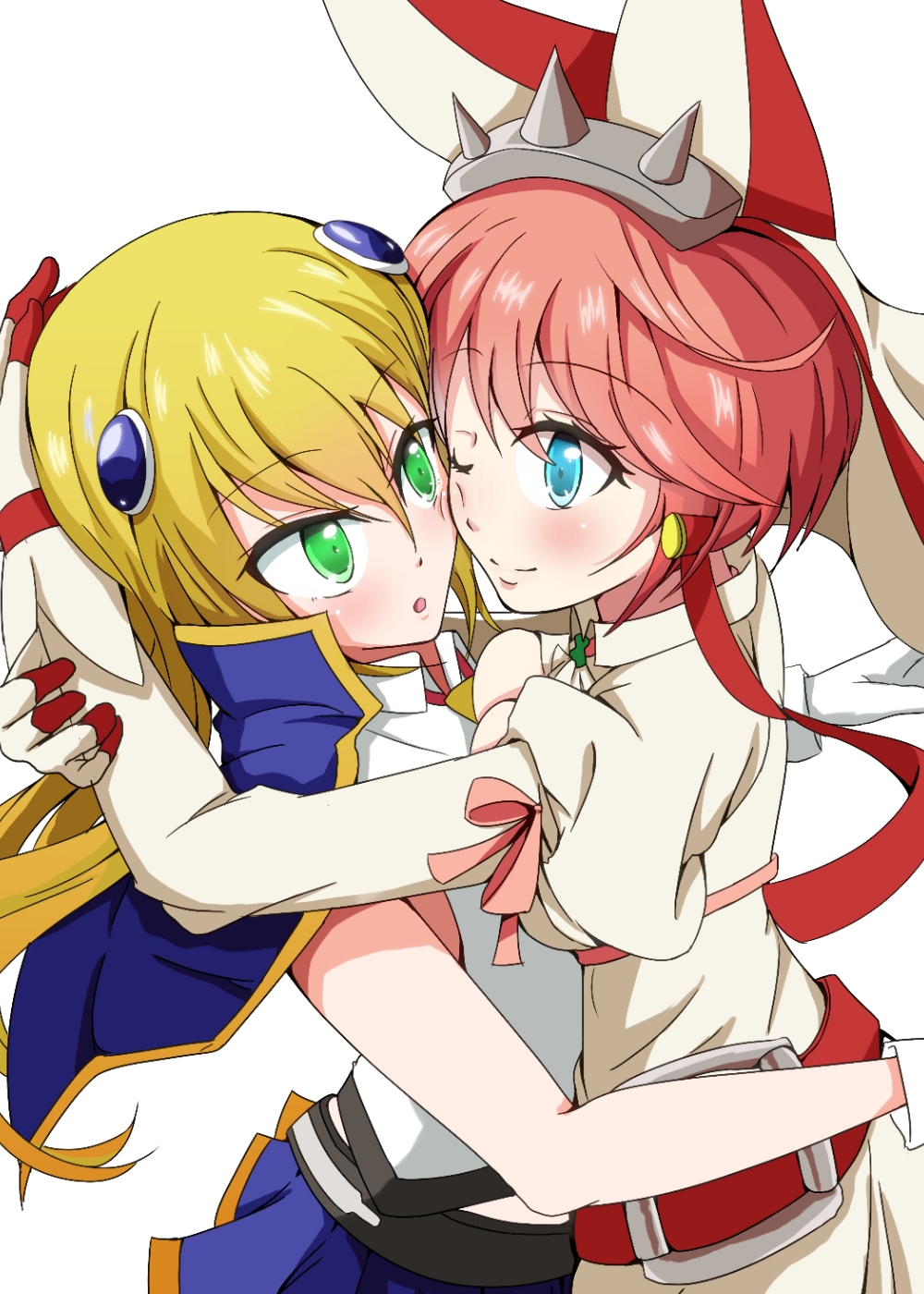 The Big Imageboard Tbib 2girls Ahoge Arc System Works Artist