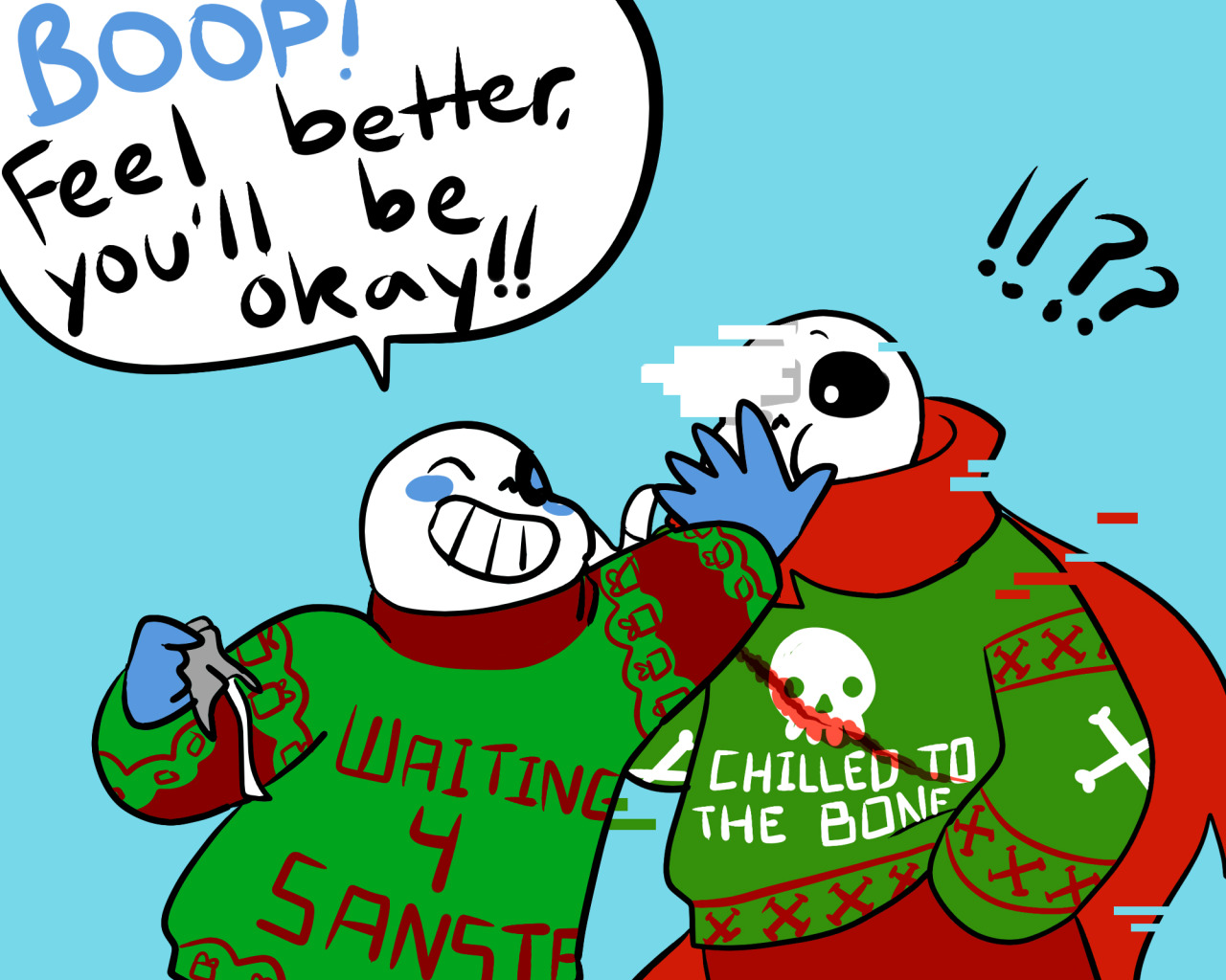 The Big Imageboard Tbib 54 Aftertale Alternate Universe Animated Skeleton Better Version At