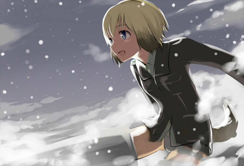 The Big ImageBoard (TBIB) - 1girl blonde hair blue eyes brown hair ...