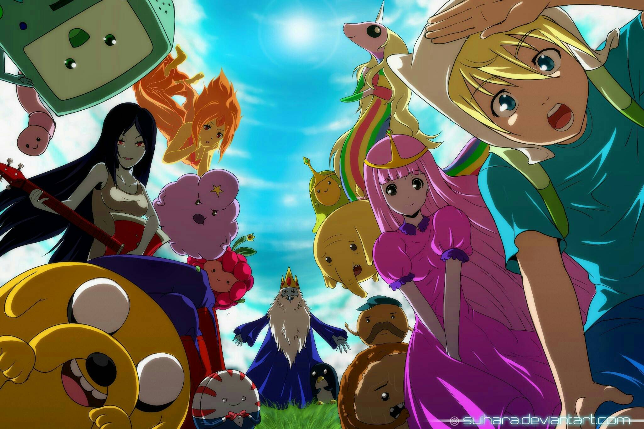 The Big ImageBoard (TBIB) - 6+girls adventure time bangs blonde hair ...