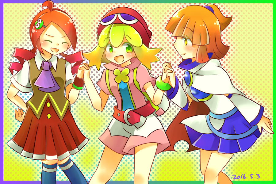 The Big ImageBoard (TBIB) - 3girls amitie amitie (puyopuyo) andou ringo ...
