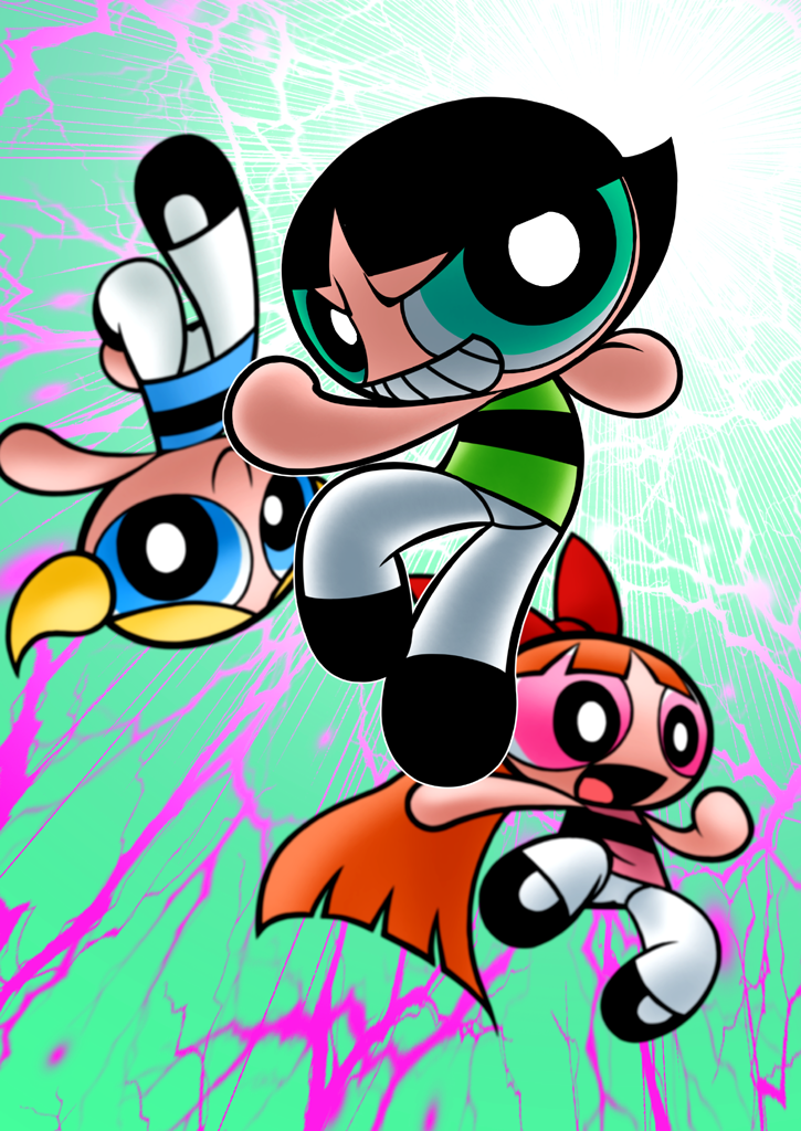 The Big ImageBoard (TBIB) - blonde hair blossom (ppg) bubbles (ppg ...