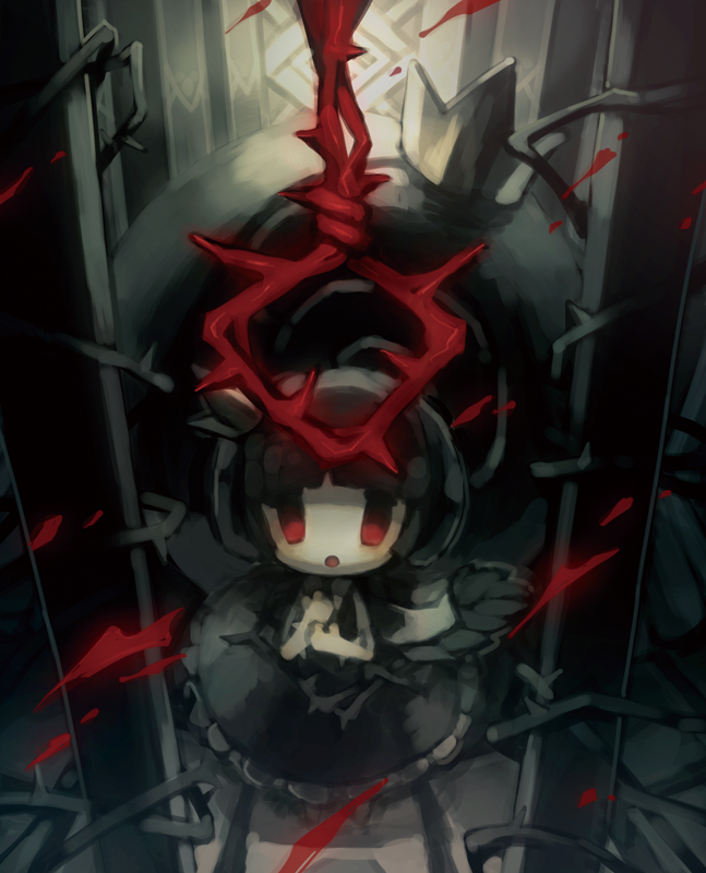 The Big ImageBoard (TBIB) - 1girl black hair crown flower mini crown ...