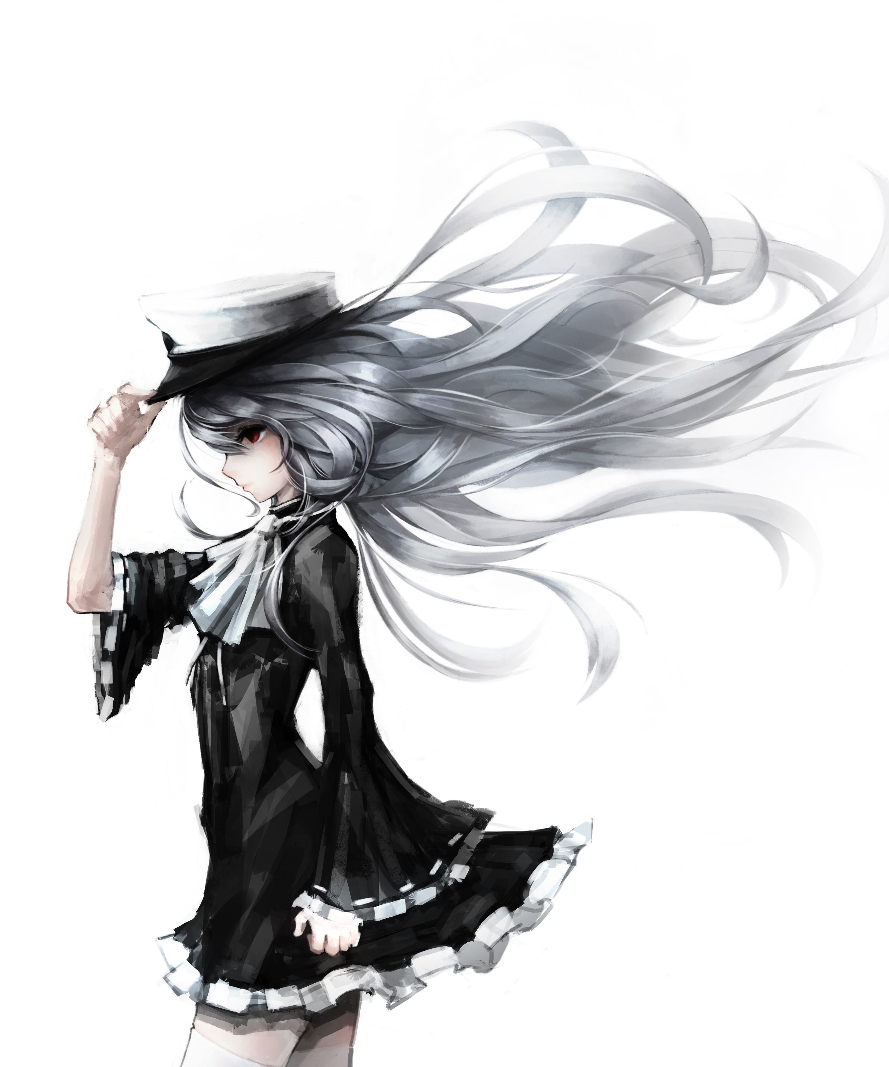 The Big ImageBoard (TBIB) - 1girl absurdres bad id bad pixiv id black ...