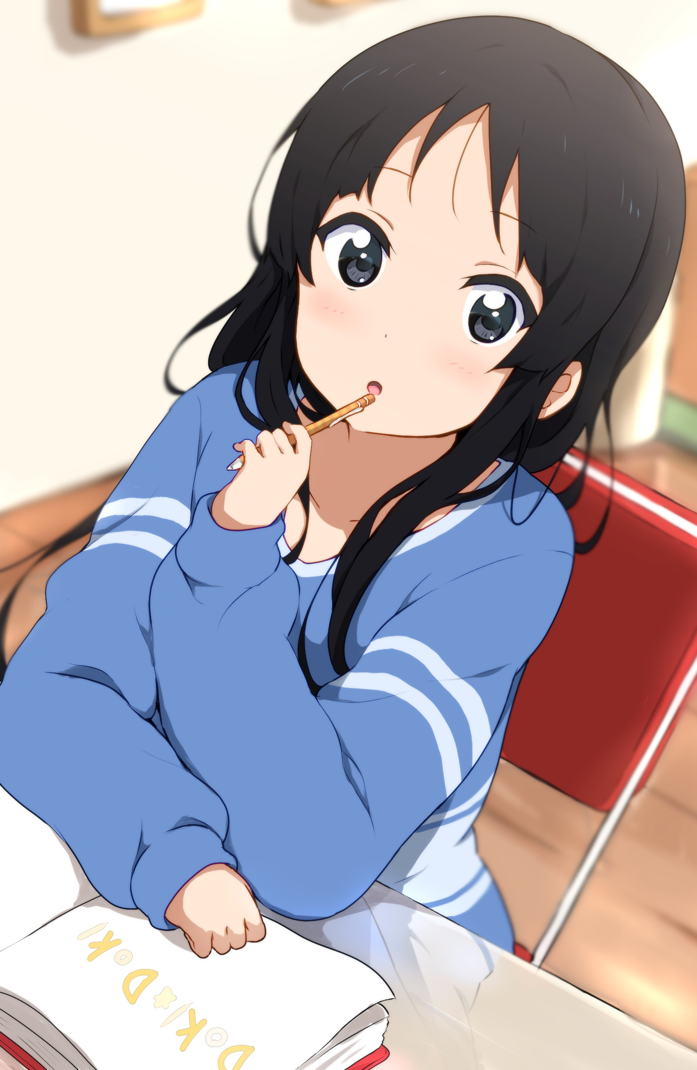 The Big Imageboard Tbib Akiyama Mio Bad Id Bad Pixiv Id Black Eyes