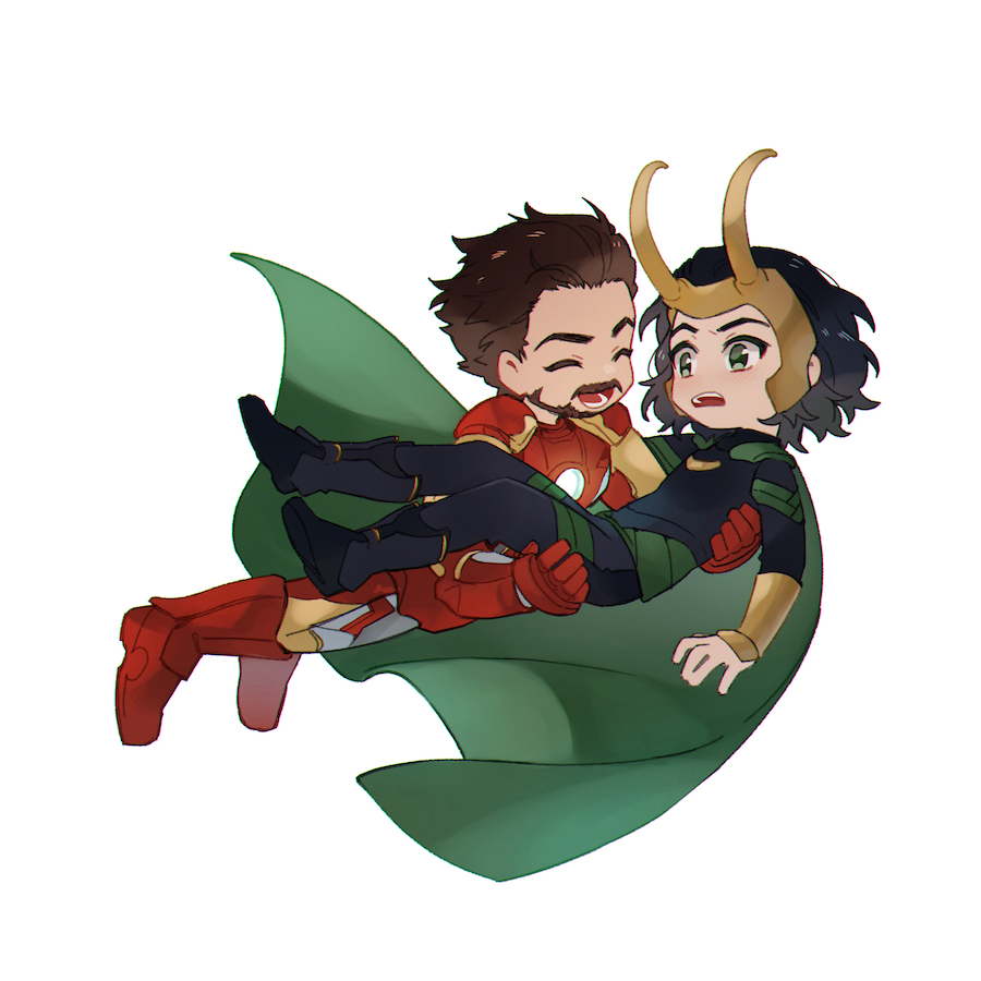 The Big ImageBoard (TBIB) - 2boys animification arc reactor armor avengers (series) black ...