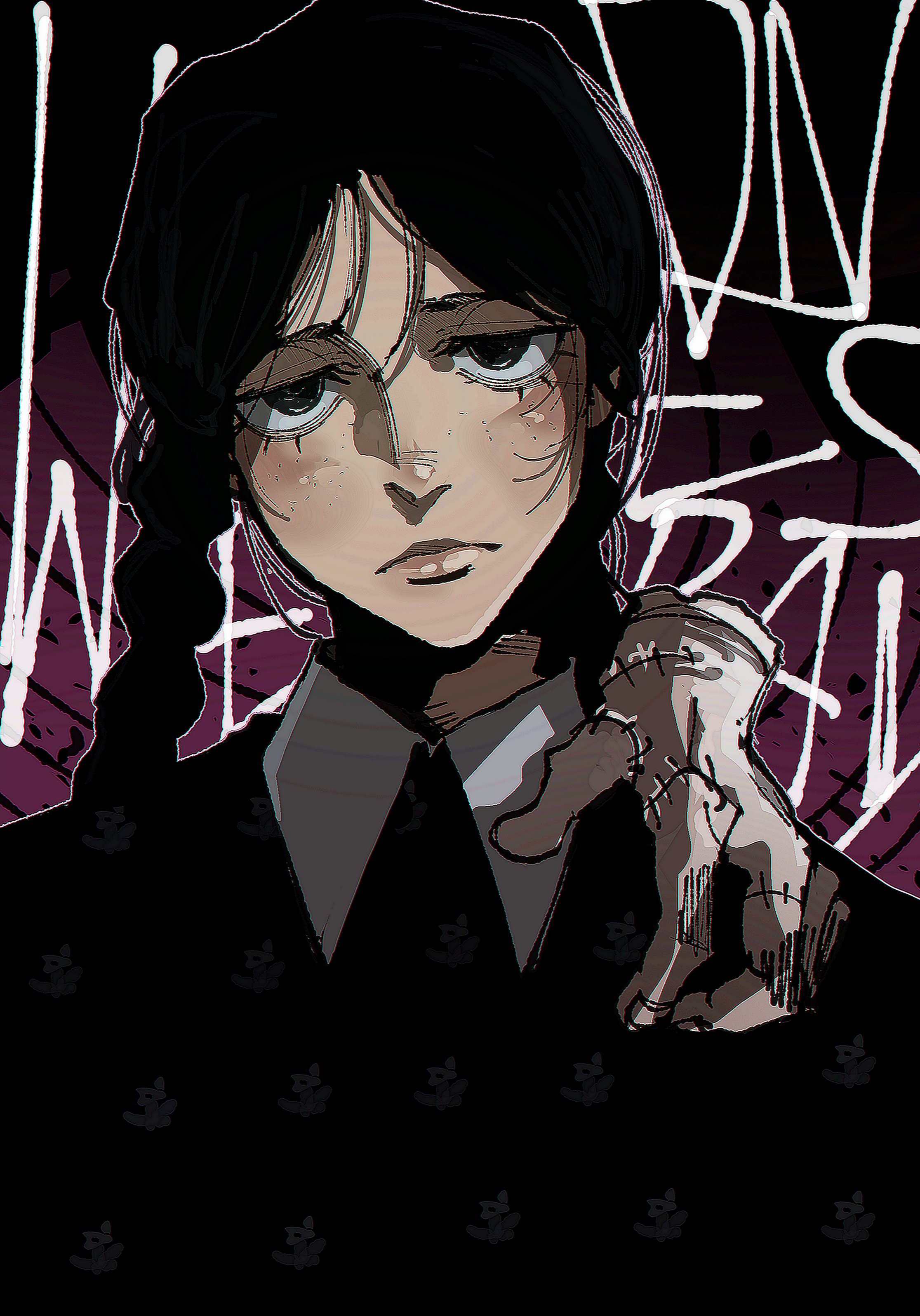 The Big ImageBoard (TBIB) - 1girl absurdres addams family animification ...