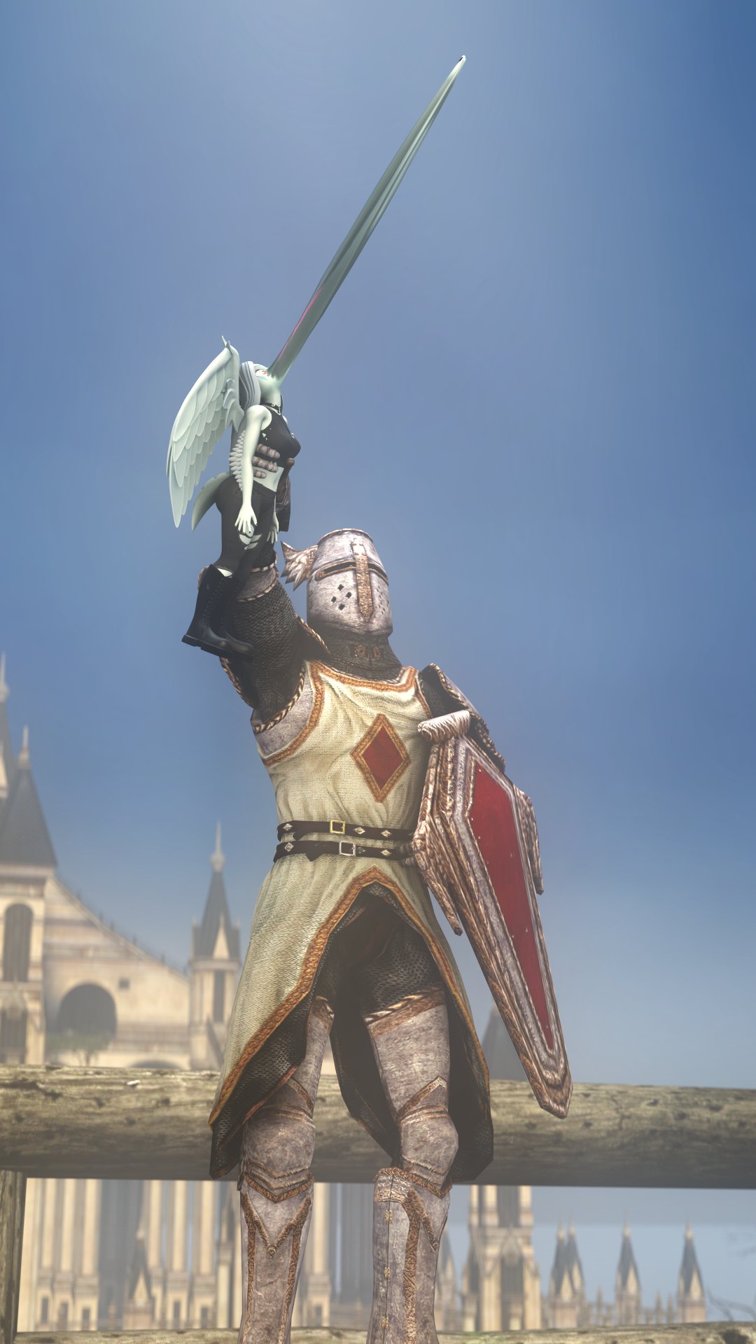 The Big ImageBoard (TBIB) - anthro armor duo extinct fang (gvh) female ...