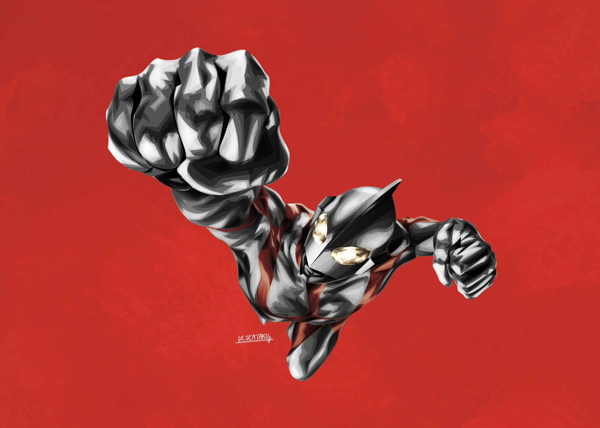 The Big ImageBoard (TBIB) - 1boy alien arm up artist name clenched ...