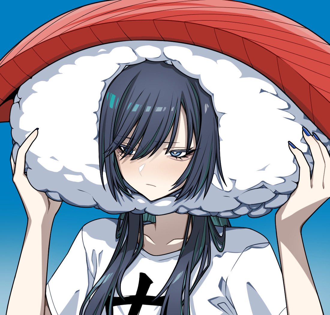 The Big ImageBoard (TBIB) - 1girl ado (utaite) black hair blue ...