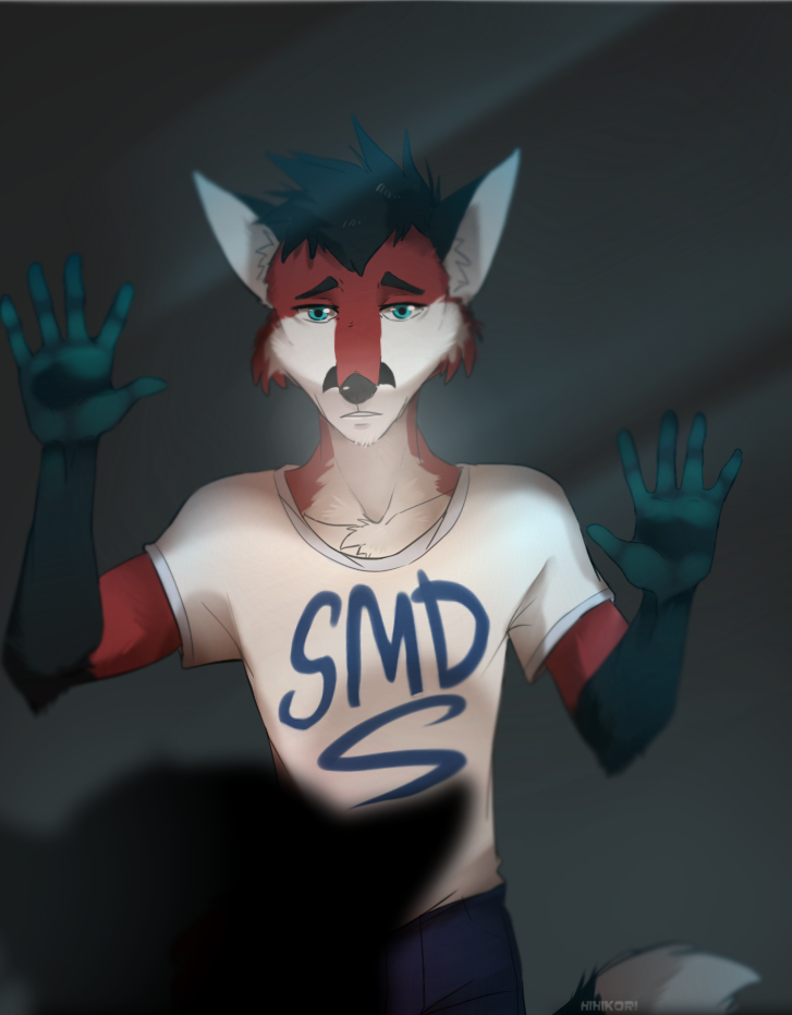The Big ImageBoard (TBIB) - anthro canine clothed clothing crying fox hihikori looking at viewer ...