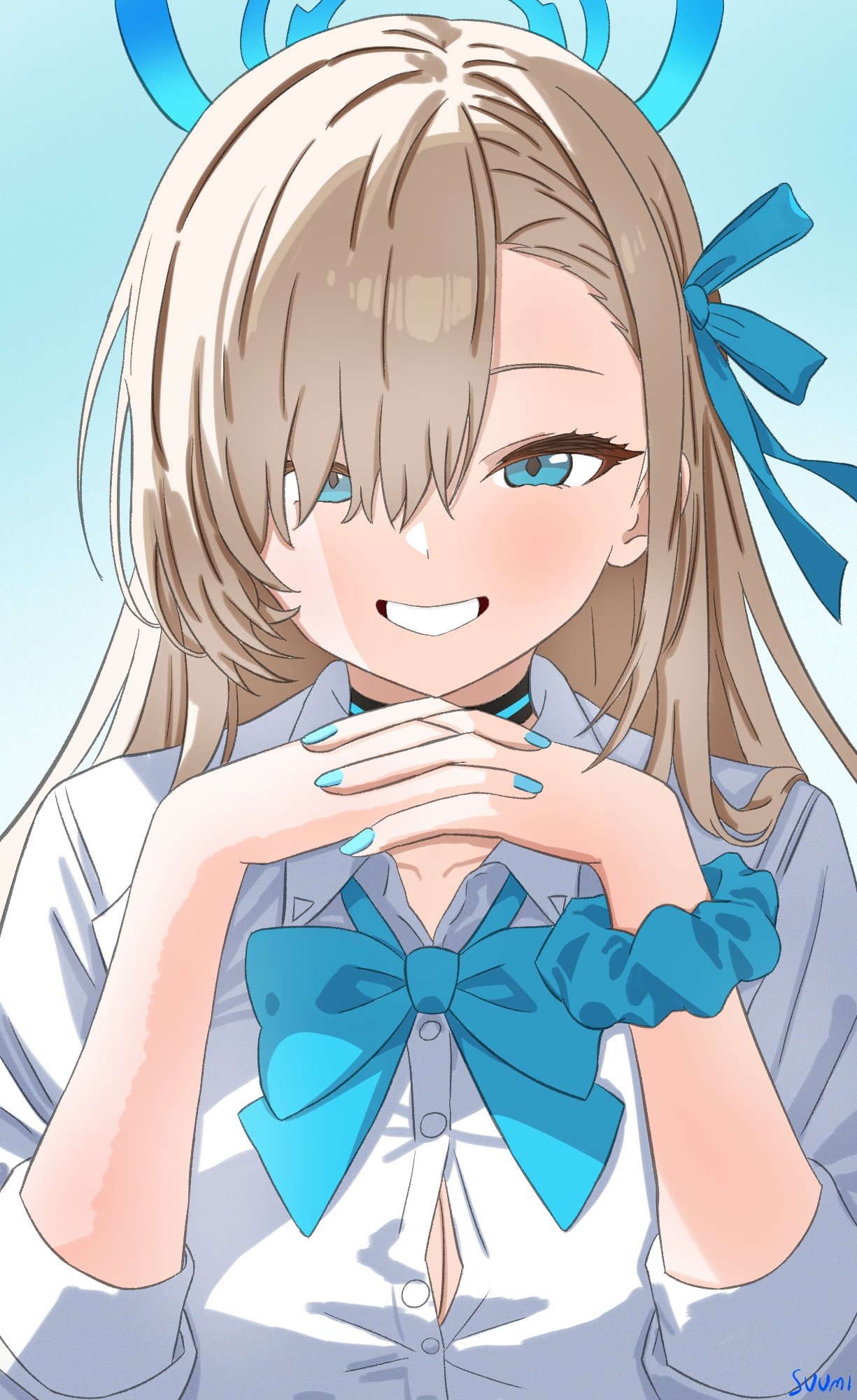 The Big ImageBoard (TBIB) - 1girl artist name asuna (blue archive ...