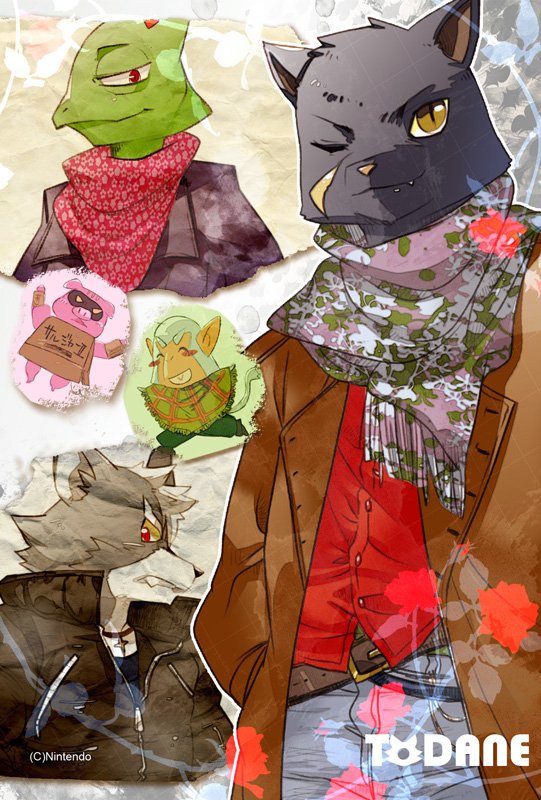 The Big ImageBoard (TBIB) - 2016 andrew oikonny angry anthro bandanna belt black body black fur ...