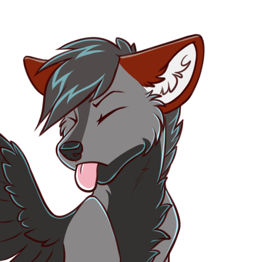 The Big ImageBoard (TBIB) - alpha channel anthro canine eyes closed hybrid kellwolfik male ...