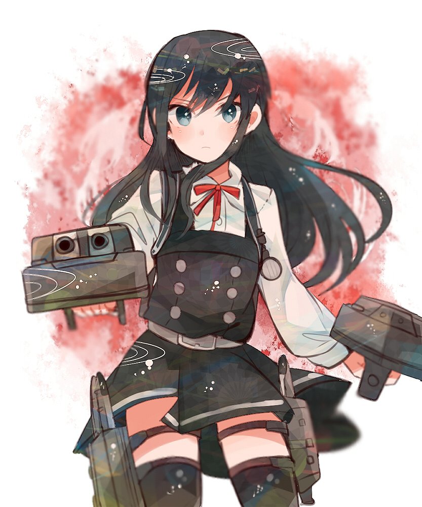 The Big ImageBoard (TBIB) - 1girl asashio (kancolle) asashio kai ni (kancolle) bad id bad ...