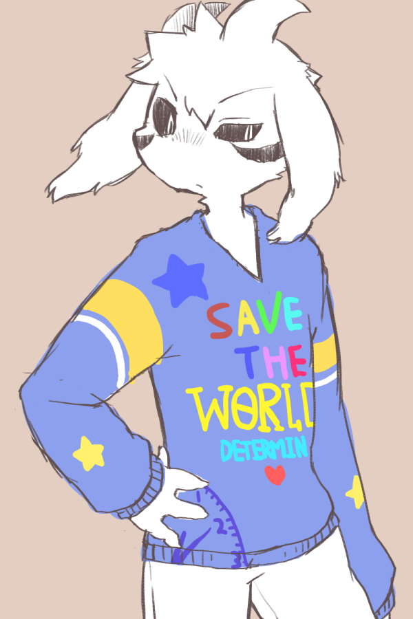 The Big Imageboard Tbib Adult Asriel Dreemurr Asriel Hyperdeath Adult Caprine God Of
