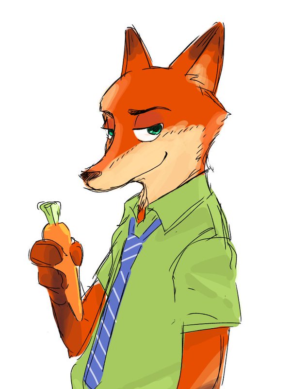 The Big ImageBoard (TBIB) - artist request carrot disney fox green eyes ...