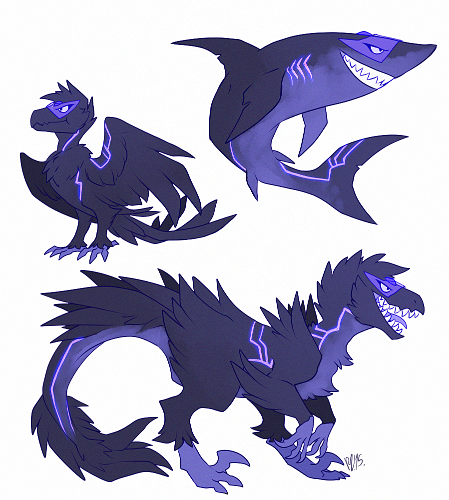 The Big ImageBoard (TBIB) - ambiguous gender avian beak bird corvid feathered wings feathers ...