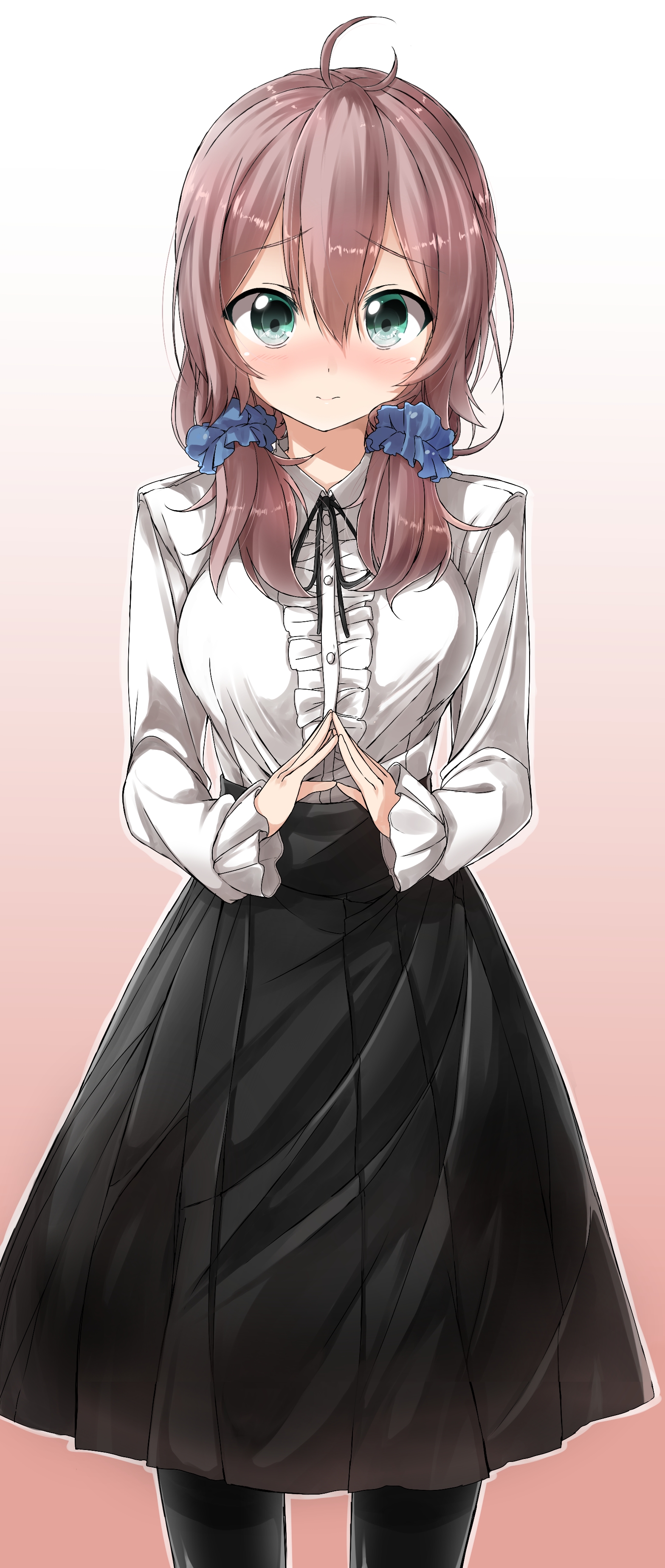 The Big ImageBoard (TBIB) - 1girl absurdres ahoge alternate costume alternate hairstyle aoba ...