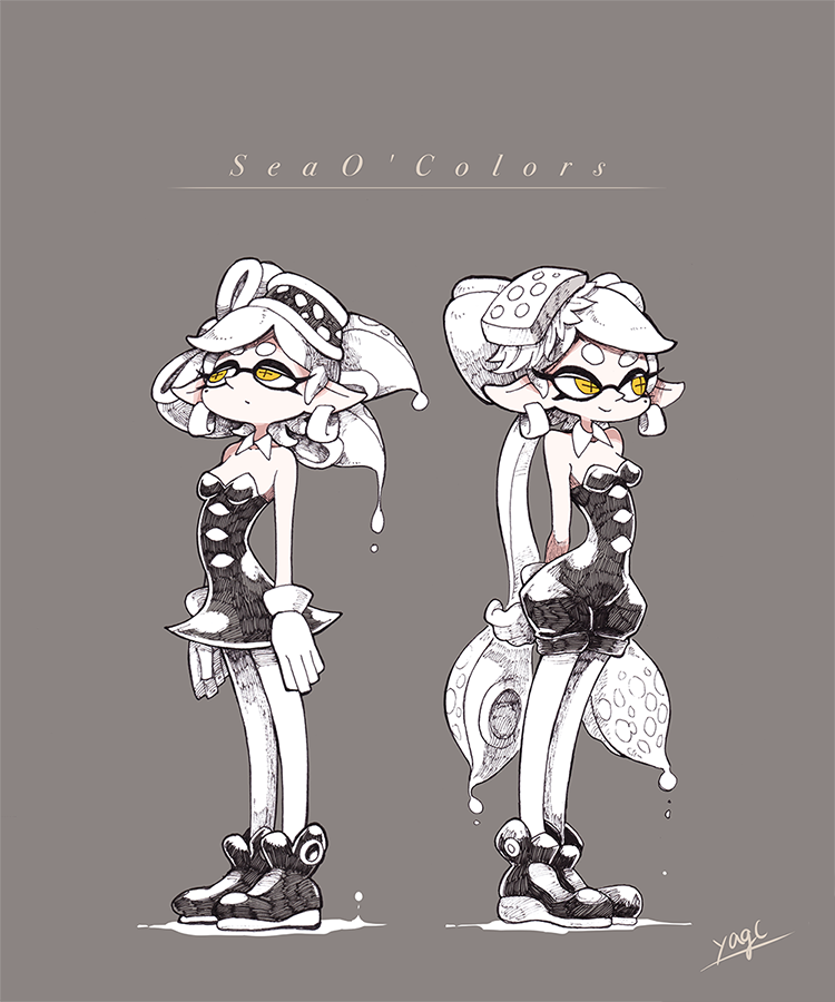 The Big ImageBoard (TBIB) - 2girls bad id bad twitter id black footwear callie (splatoon ...