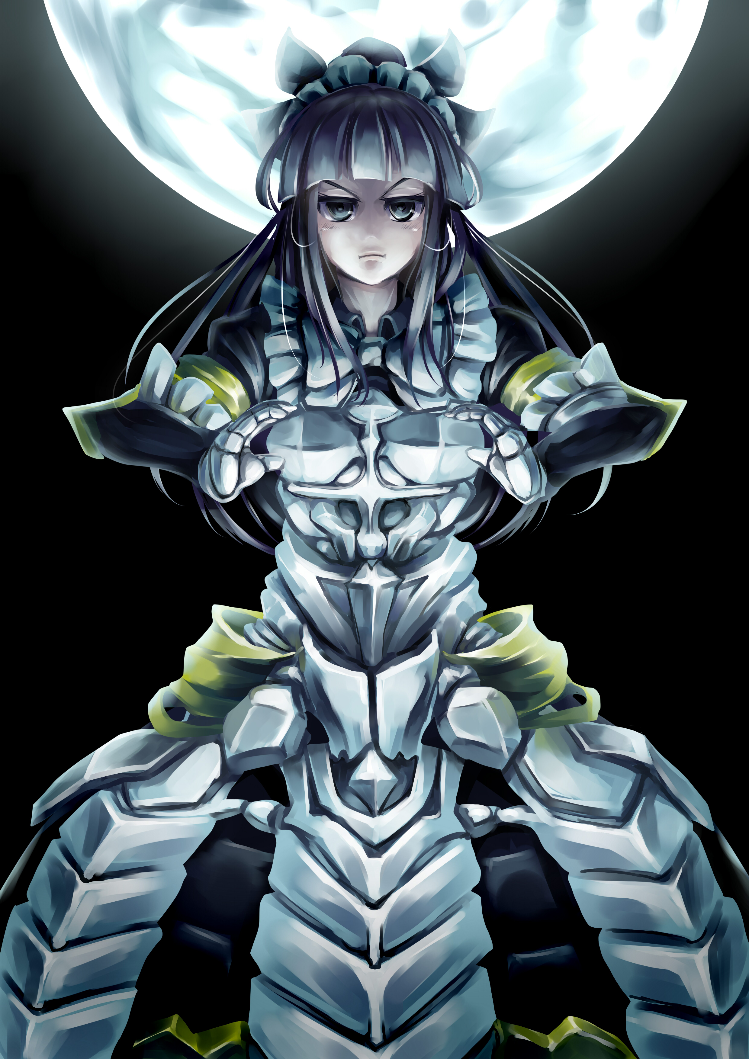 The Big Imageboard Tbib 1girl Armor Armored Dress Artist Request