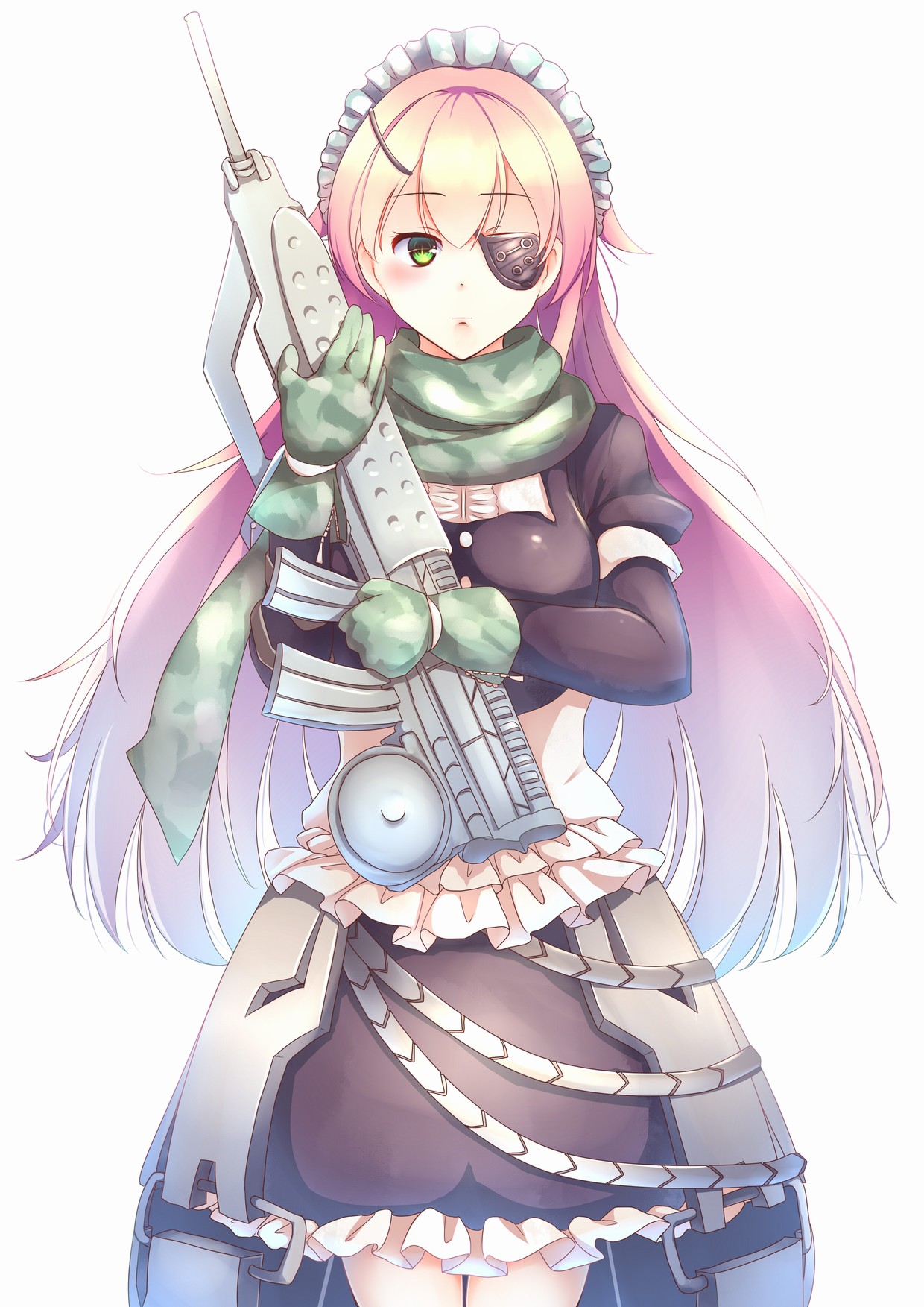 The Big ImageBoard (TBIB) - 1girl armor armored dress cz2128 delta ...