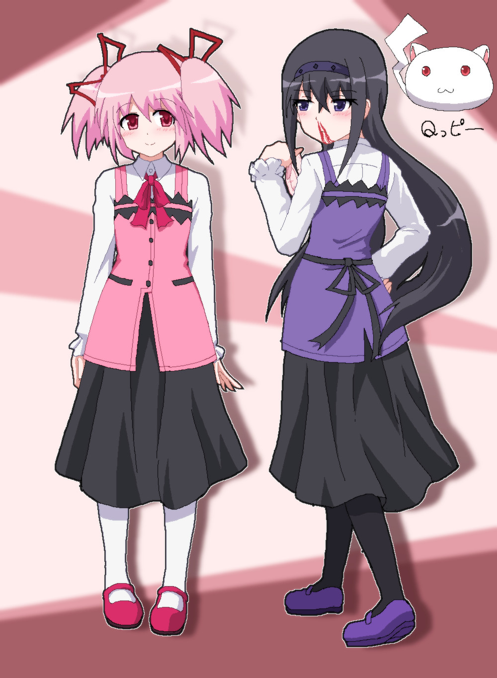 The Big Imageboard Tbib 3 Akemi Homura Black Hair Black Hairband