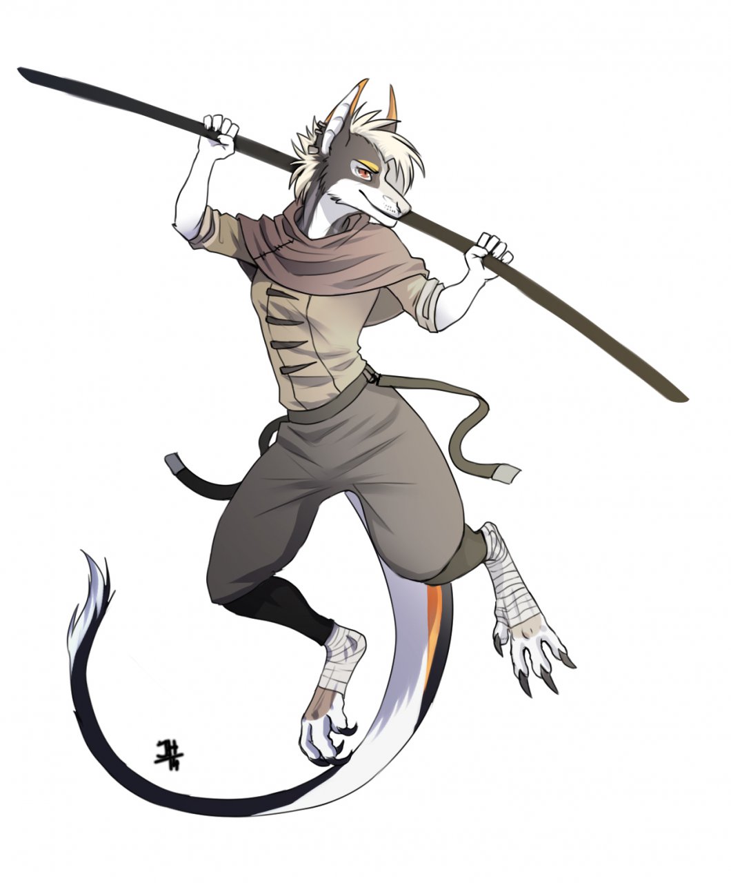 The Big ImageBoard (TBIB) - 4 toes ambiguous gender anthro asian mythology clothed clothing ...