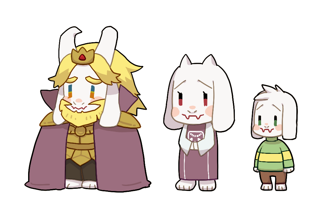 The Big ImageBoard (TBIB) - 2016 anthro asgore dreemurr asriel dreemurr blonde hair boss monster ...