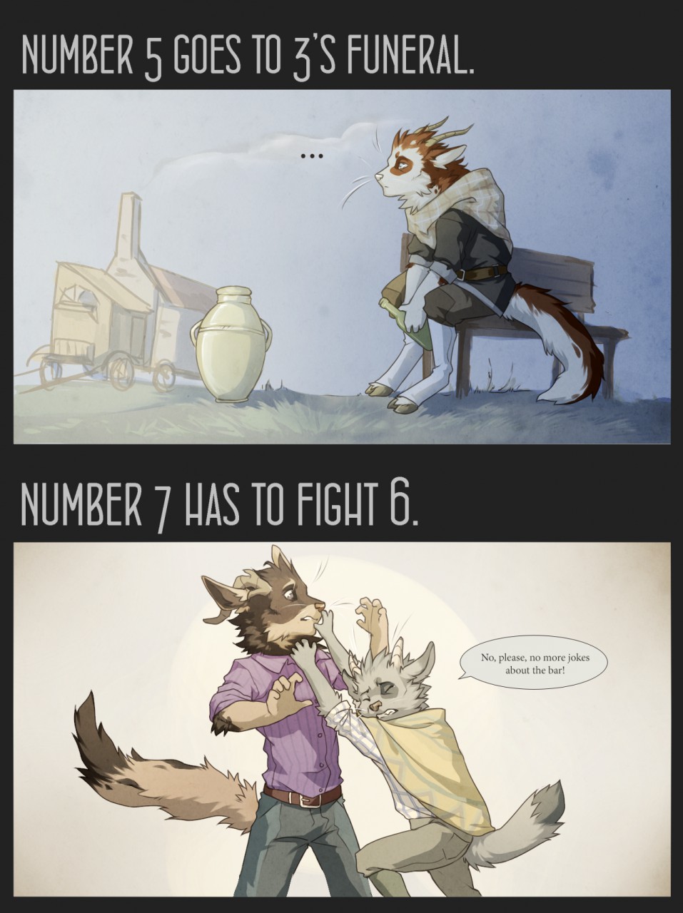 The Big ImageBoard (TBIB) - ... ambiguous gender anthro caprine clothed clothing diesel wiesel ...