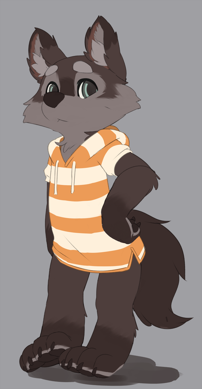 The Big ImageBoard (TBIB) - 4 toes anthro barefoot biped black pawpads bottomless canid canine ...