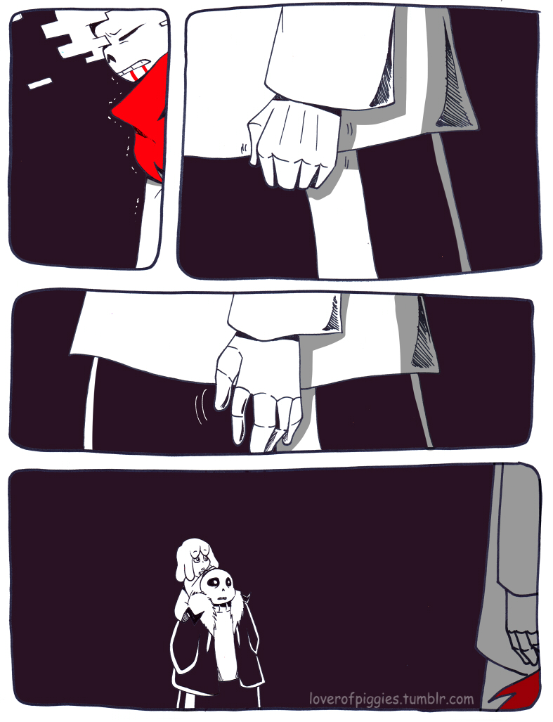 The Big ImageBoard (TBIB) - 2016 aftertale ambiguous gender animated skeleton blood bone chara ...