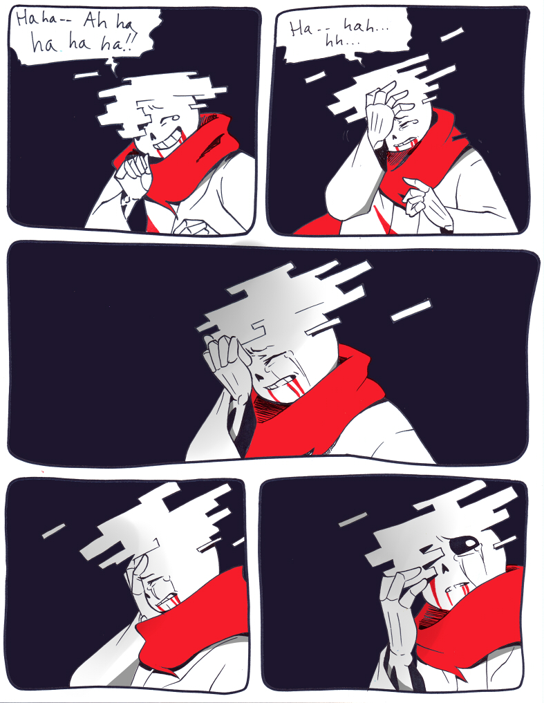 The Big ImageBoard (TBIB) - 2016 aftertale ambiguous gender animated skeleton blood bodily ...