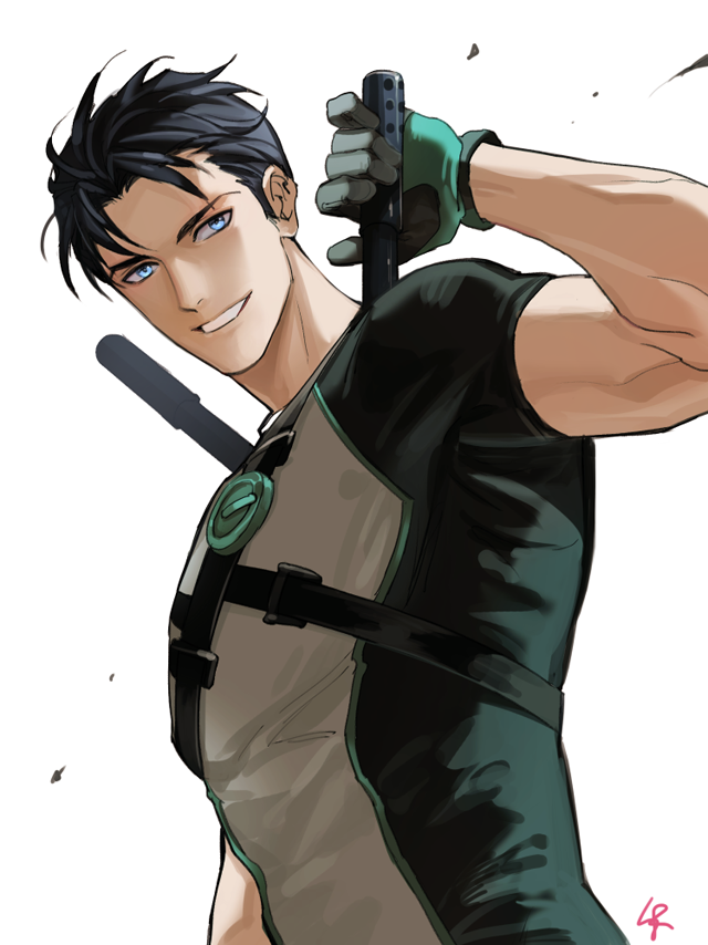 The Big ImageBoard (TBIB) - 1boy agent 37 blue eyes dc comics dick ...