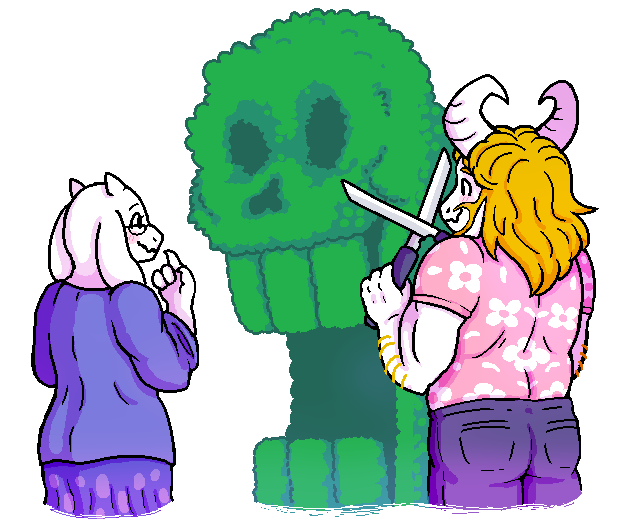 The Big ImageBoard (TBIB) - alpha channel anthro asgore dreemurr beard blonde hair boss monster ...