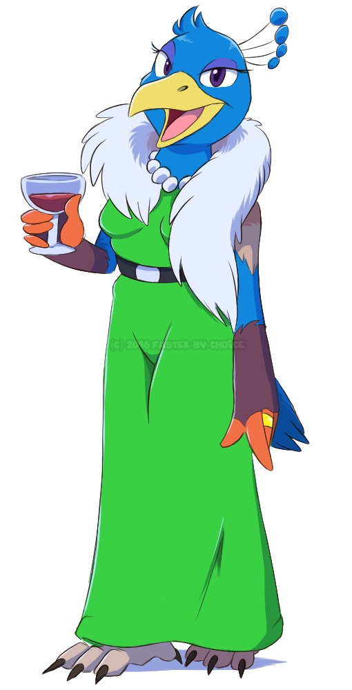 The Big ImageBoard (TBIB) - alcohol avian beverage bird clothing dress peafowl wine | 5366650