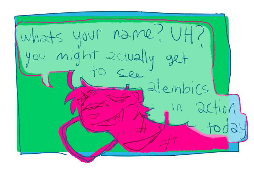 The Big ImageBoard (TBIB) - alpha channel ambiguous gender comic dialogue english text feral ...