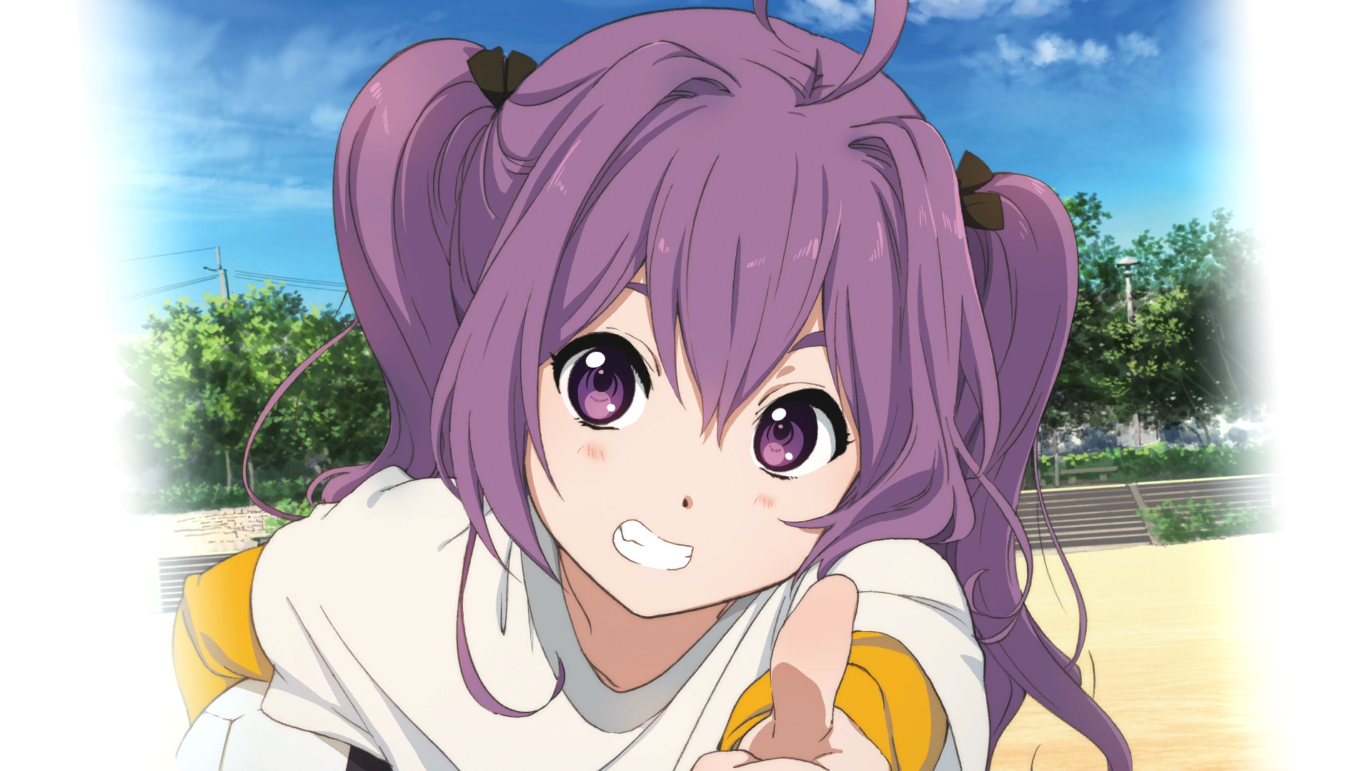 The Big ImageBoard (TBIB) - 1girl 22/7 22/7 ongaku no jikan ahoge ball black ribbon clenched ...