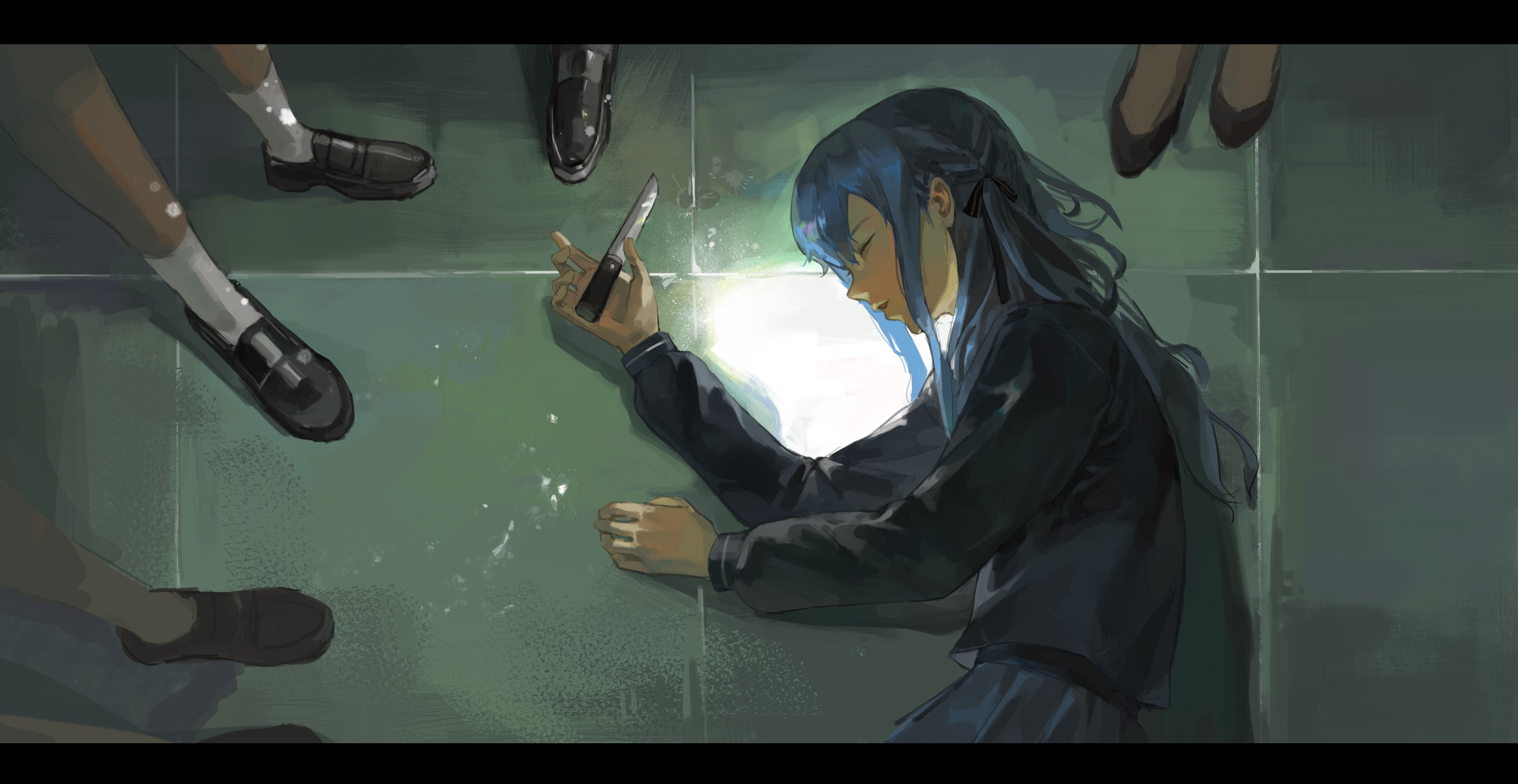 The Big ImageBoard (TBIB) - 5girls bang dream! bang dream! it's mygo!!!!! black footwear black ...