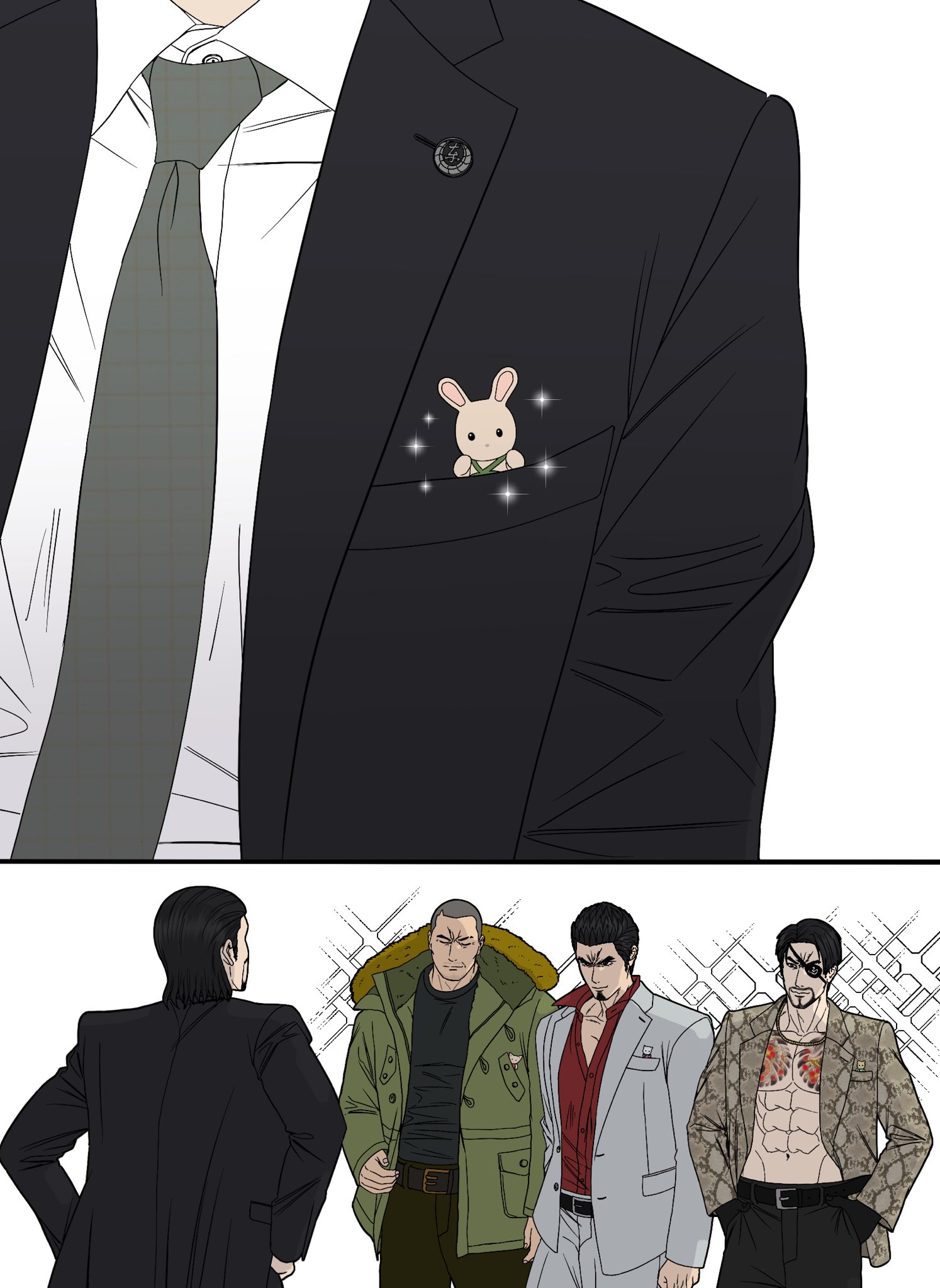 The Big ImageBoard (TBIB) - 4boys cdtxufre dojima daigo eyepatch formal ...