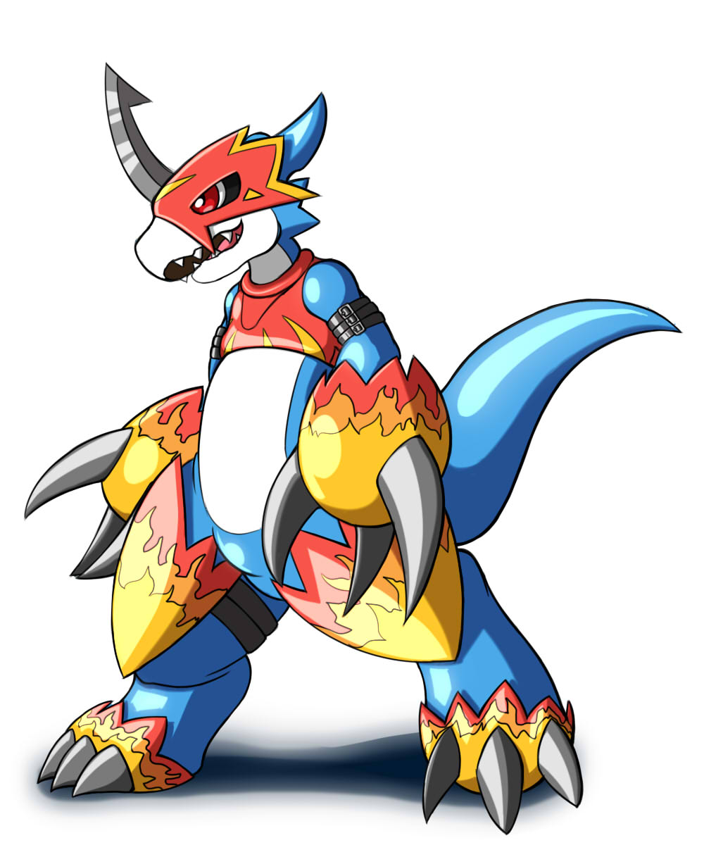 The Big ImageBoard (TBIB) - armor blue skin bulge claws clothing cute ...
