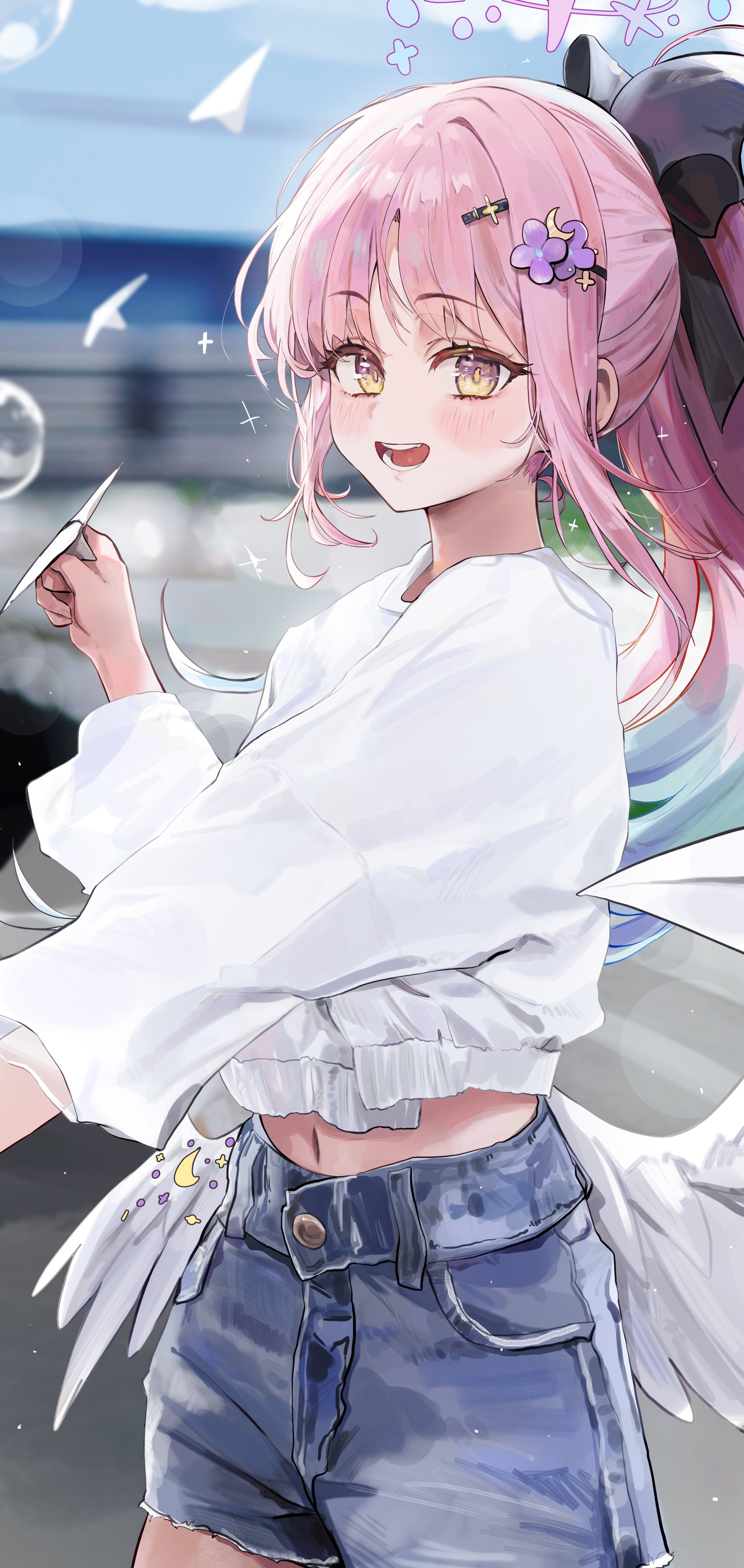 The Big ImageBoard (TBIB) - 1girl absurdres alternate costume blanc (whit blanc) blue archive ...