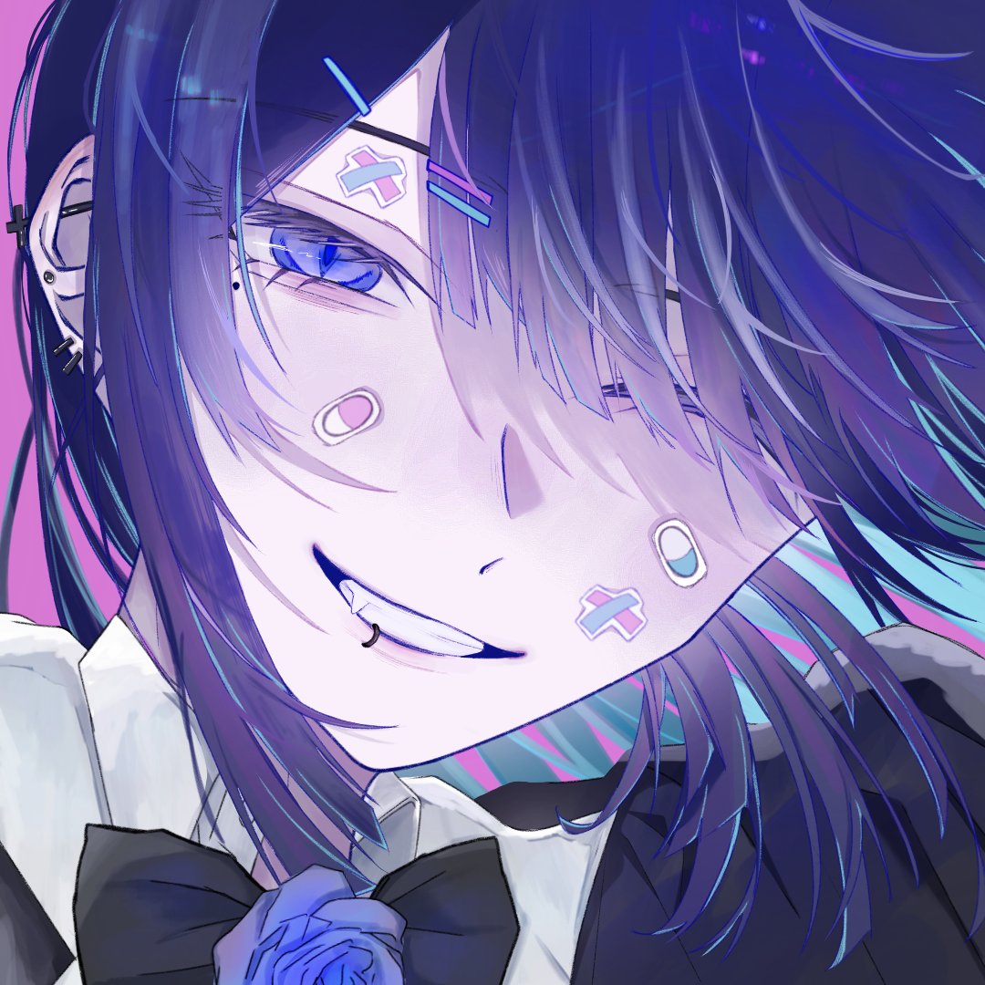 The Big ImageBoard (TBIB) - 1girl ado (utaite) barbell piercing black ...