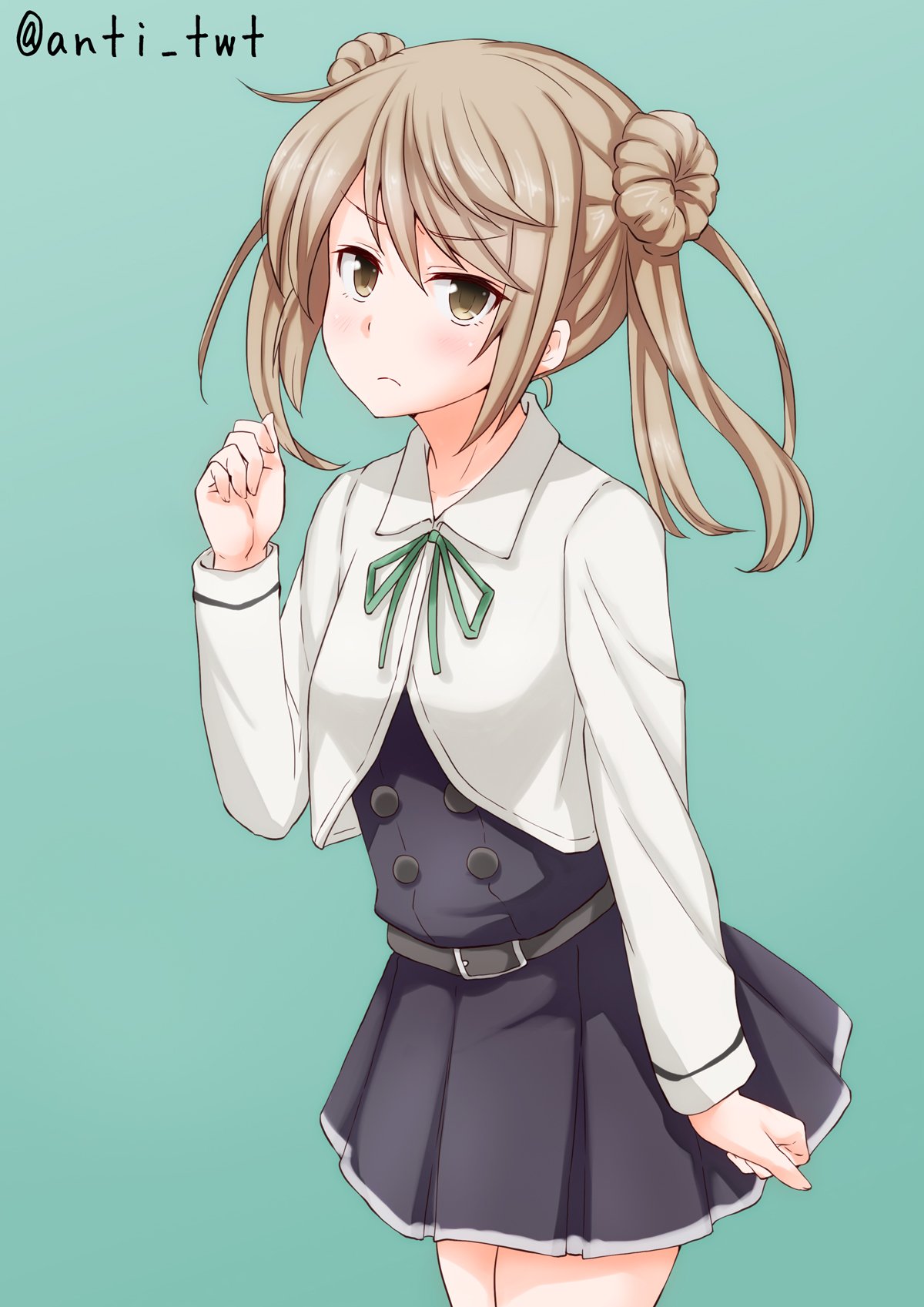 The Big ImageBoard (TBIB) - 1girl adapted costume ahoge alternate costume anti (untea9) belt ...