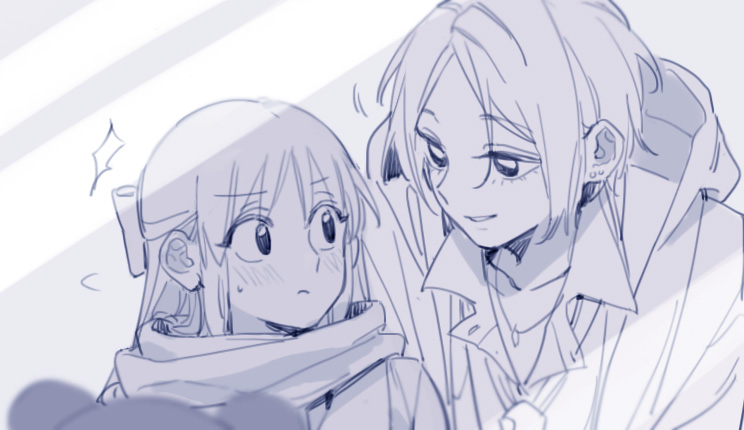 The Big ImageBoard (TBIB) - 2girls ahn bangs blush bow collared shirt ...