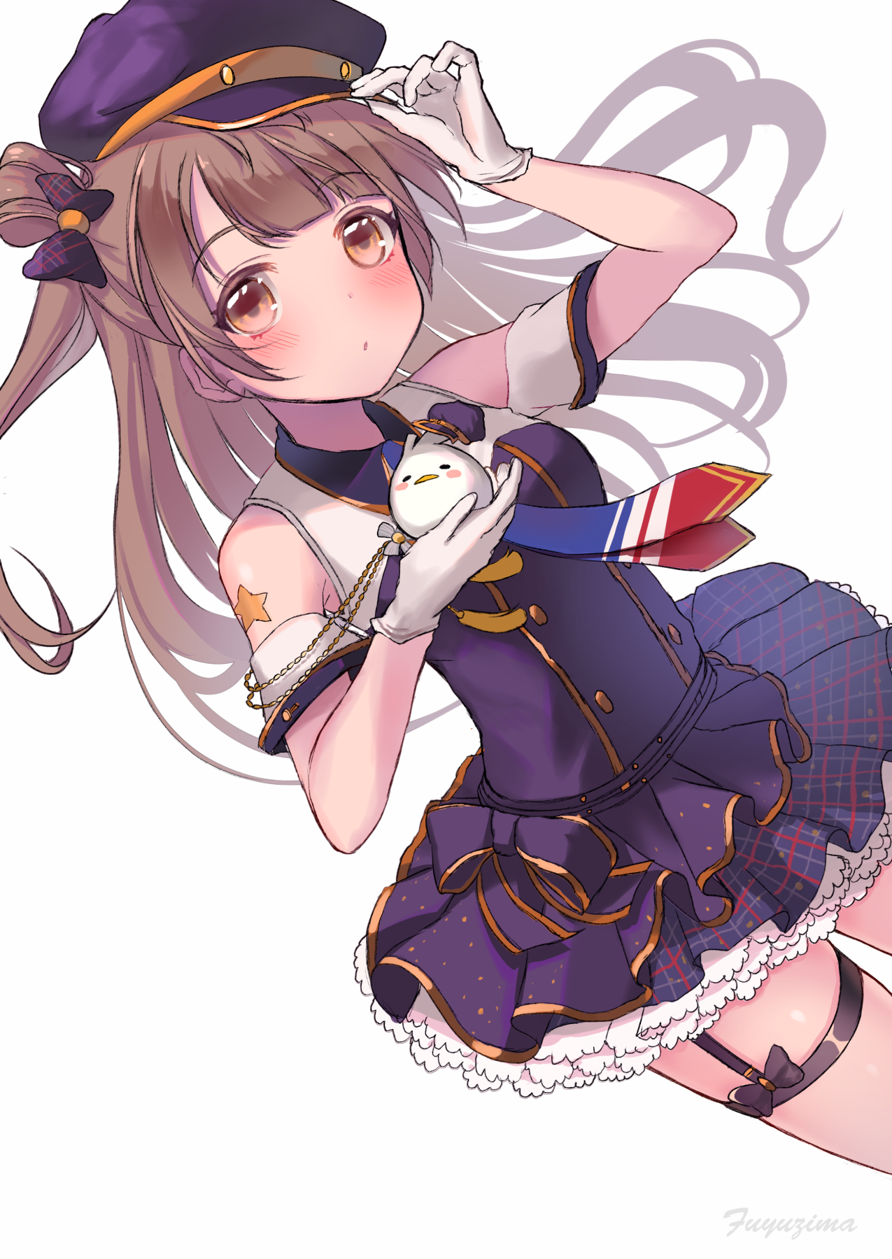 The Big ImageBoard (TBIB) - 1girl artist name blush bow brown eyes ...