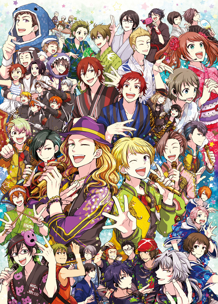 The Big ImageBoard (TBIB) - 6+boys ;) ahoge akai suzaku akiyama hayato akizuki ryo akuno hideo ...