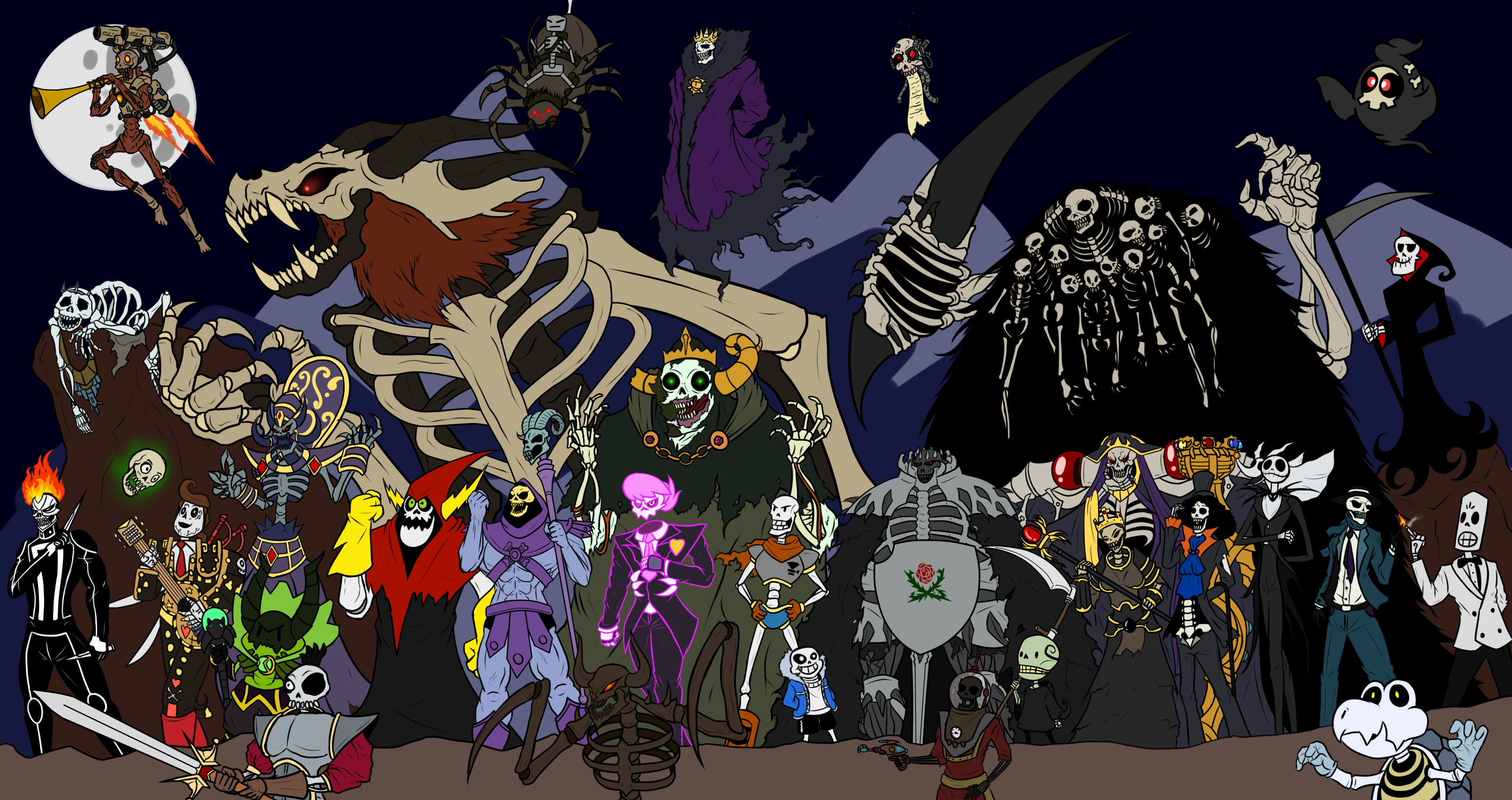 The Big ImageBoard (TBIB) - adventure time animated skeleton arachnid ...
