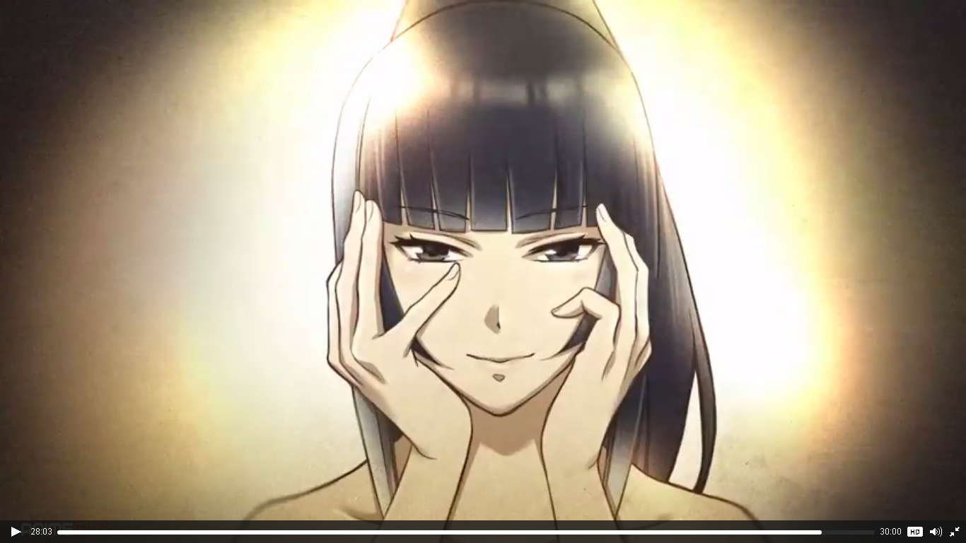 The Big ImageBoard (TBIB) - black eyes black hair hands on face monster ...